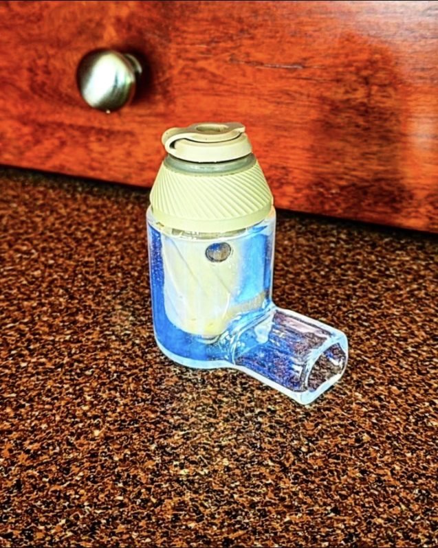 Secret White Puffco Proxy Inhaler Attachment | Coopers Glass